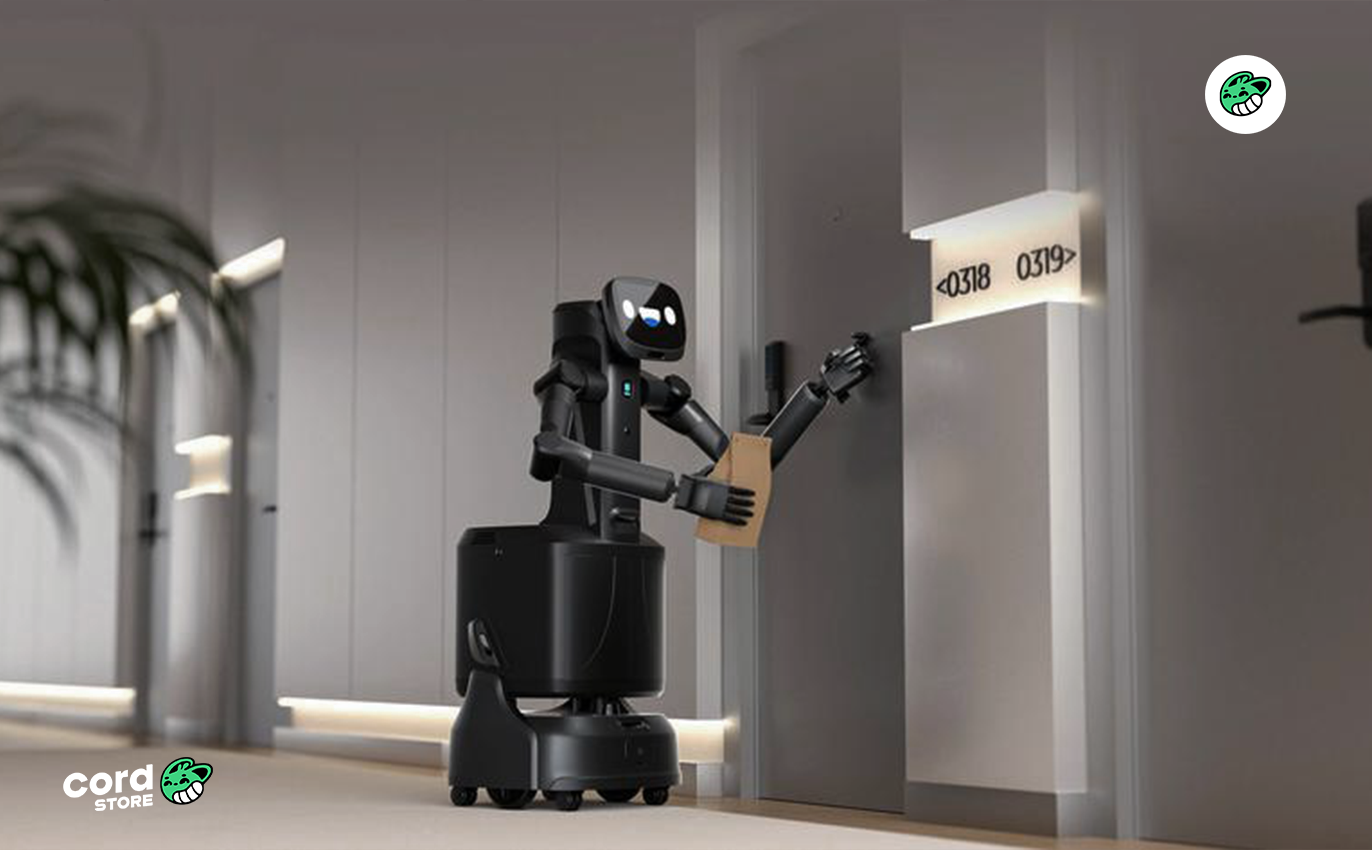 Китайская компания Pudu Robotics представила уникального робота-слугу ...